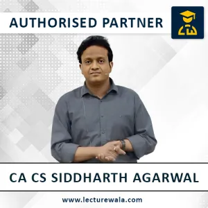 CA Siddharth Agarwal Video Lecture & Pen Drive Classes - Lecturewala